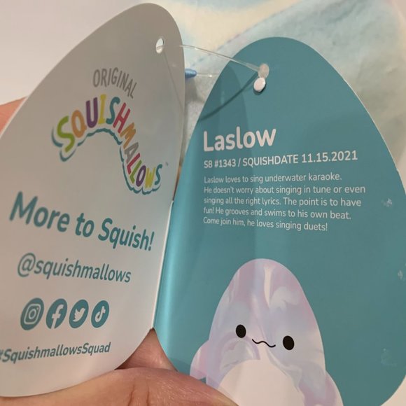 Squishmallows | Toys | Laslow Squishmallow | Poshmark